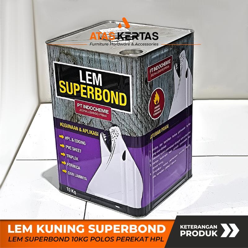 Jual lem superbond ungu 10kg - lem kuning hpl - lem pvc sheet - lem hpl ...