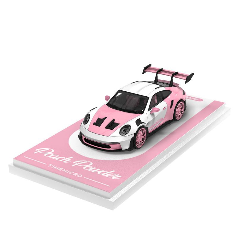 Jual Time Micro 1/64 Powder Peach Porche 992 GT3 RS | Shopee Indonesia