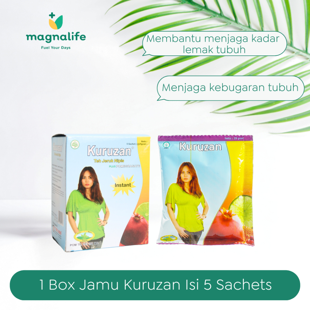 Jual Magnalife - Kuruzan Jamu Pelangsing Alami Ekstrak Kulit Delima ...