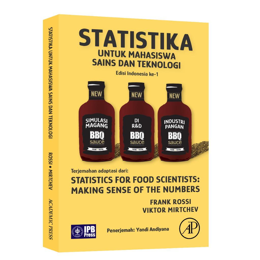 Jual STATISTIKA UNTUK MAHASISWA SAINS DAN TEKNOLOGI : Simulasi Magang ...