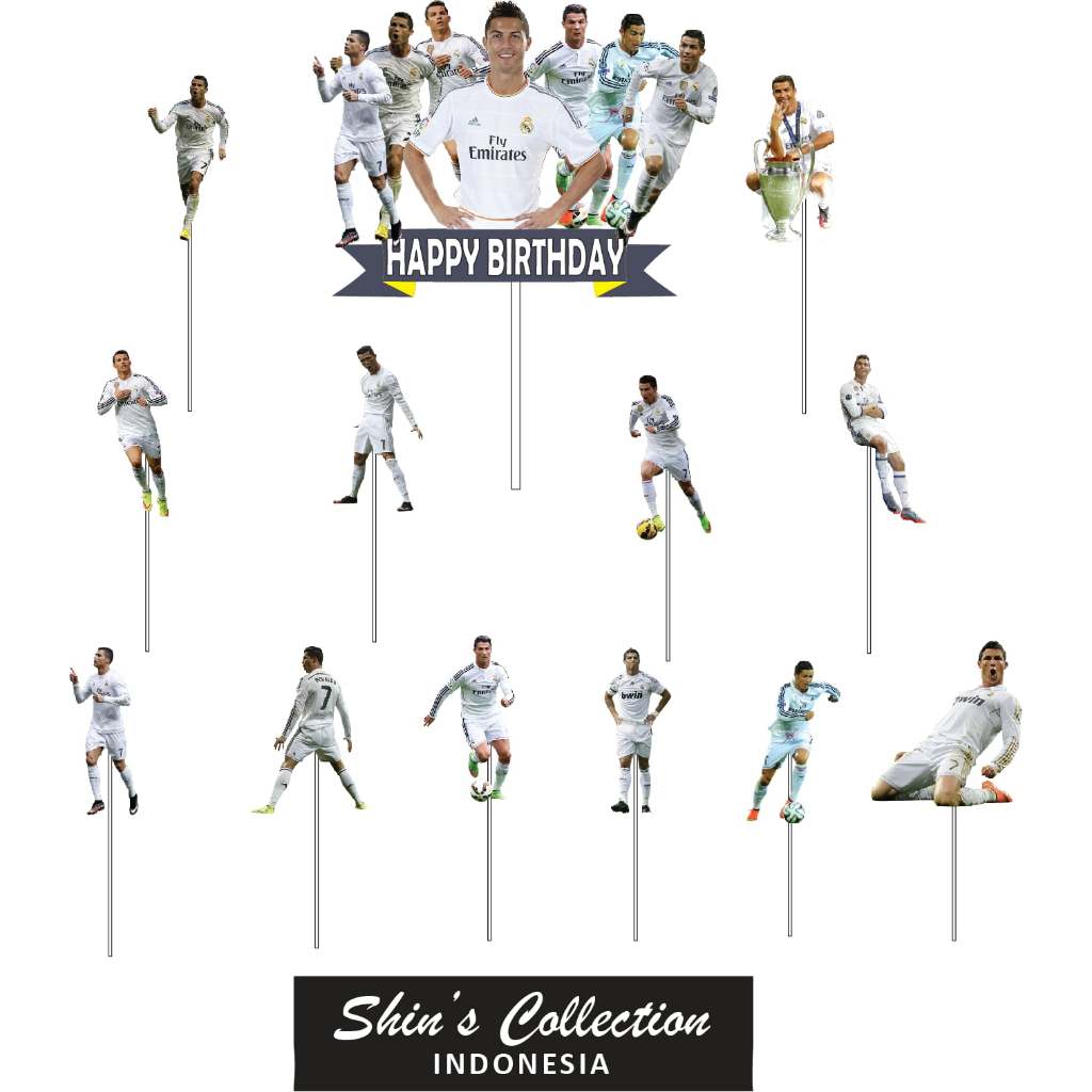 Jual Cake topper Cristiano Ronaldo | Shopee Indonesia