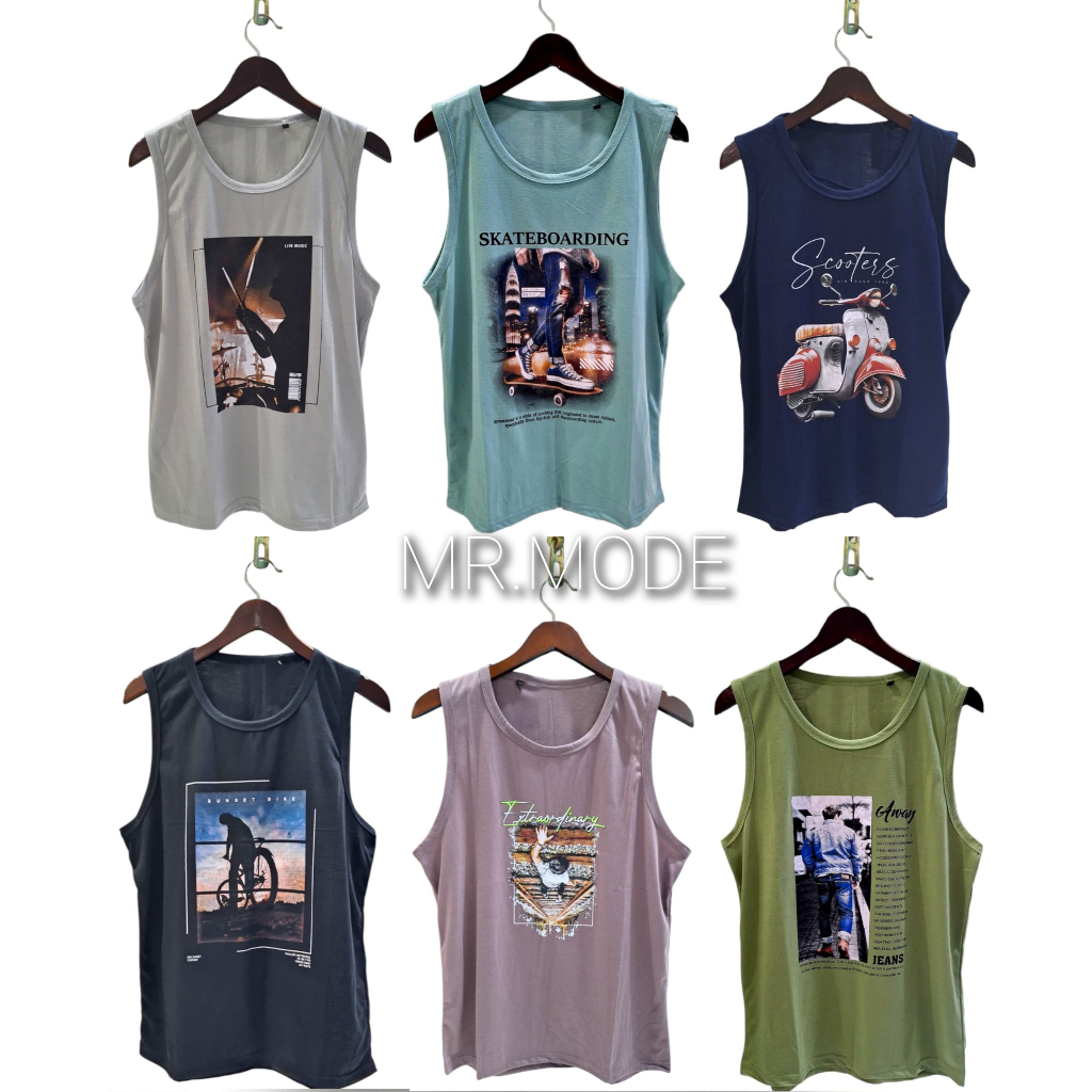 Jual SiNGLET PAKET HEMAT iSi 6PCS ANAK REMAJA DAN PRiA DEWASA CREW NECK ...
