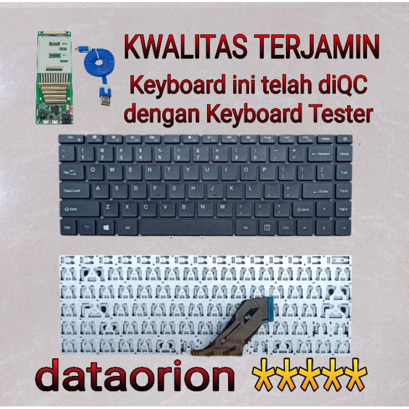Jual KEYBOARD AXIOO MYBOOK PRO A14 P414 P421 A7410 - BLACK | Shopee ...