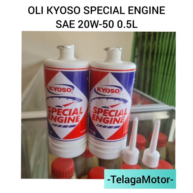 Jual OLI MOTOR KYOSO SPECIAL ENGINE SAE 20W-50 0.5L (CEK DESKRIPSI ...