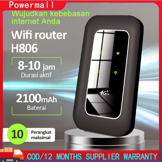 Jual 【COD】H806 Wireless Router 4G LTE Mini Modem 150Mbps Mobile ...