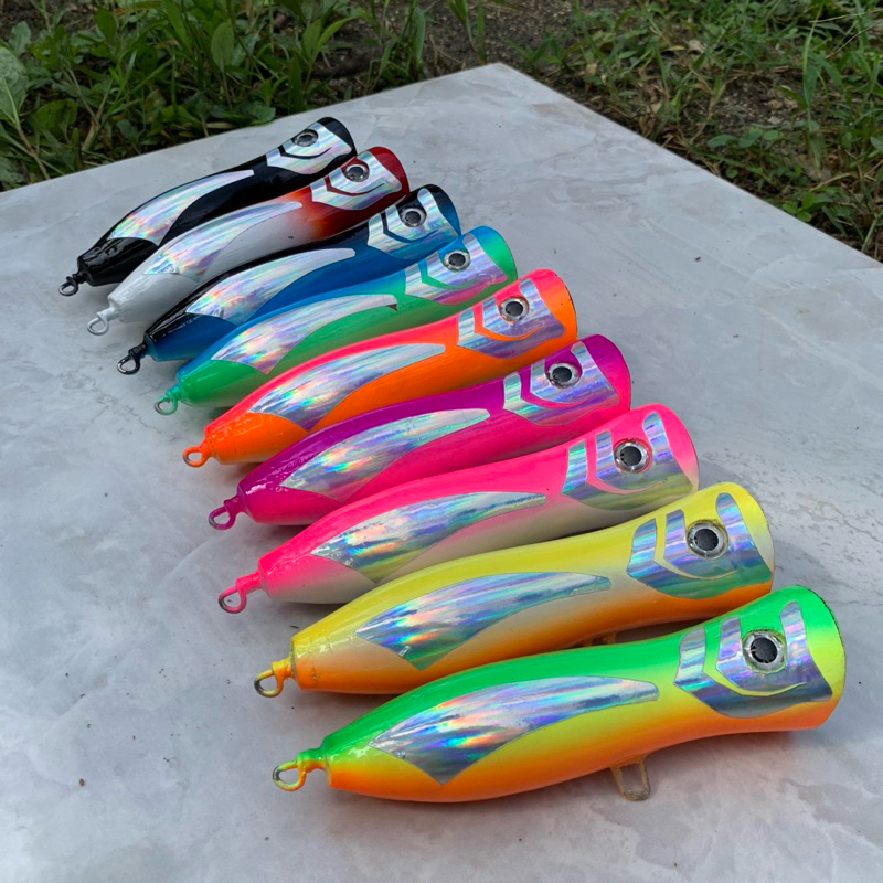 Jual Popper 50 gram 140MM umpan pancing casting popper lure | Shopee Indonesia