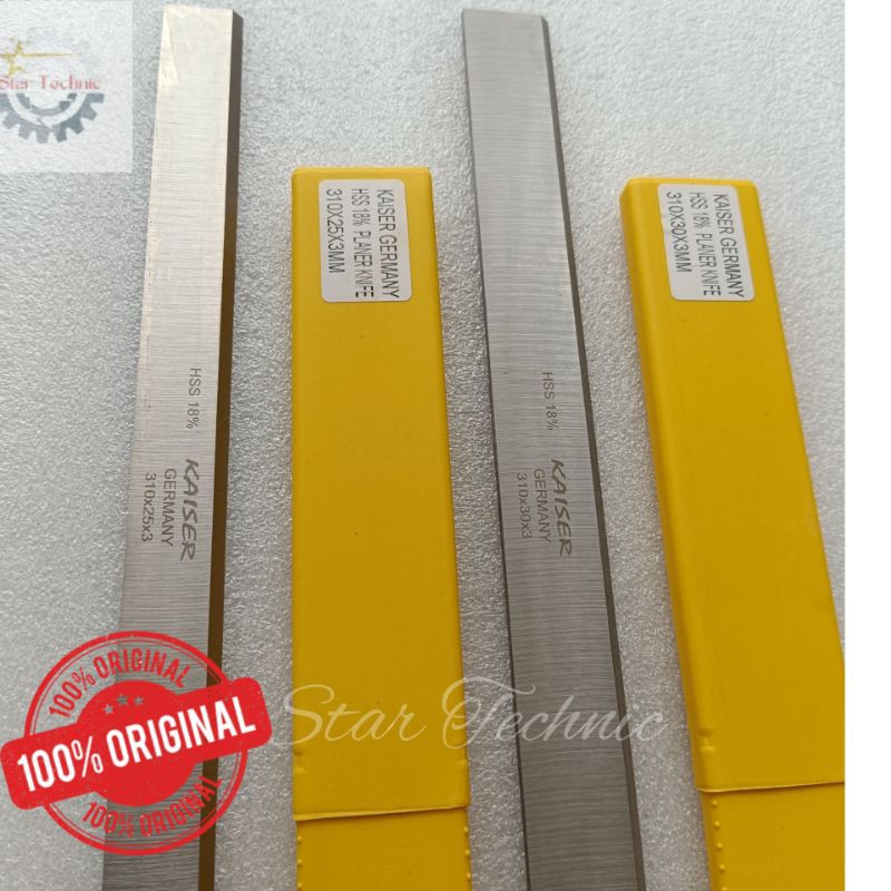 Jual 31cm HSS PLANER KNIFE KAISER/Pisau serut/ketam kayu/Wood working ...