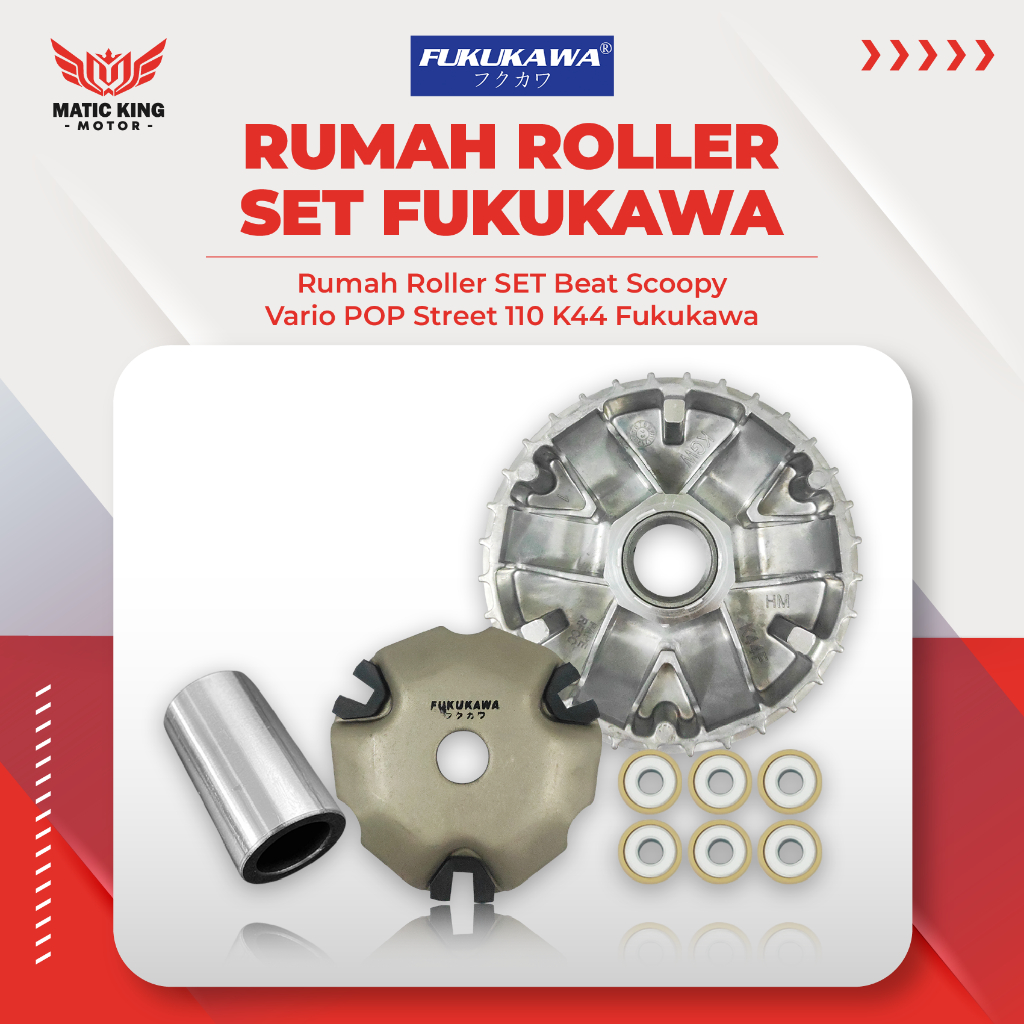Jual Rumah Roller Set Honda Beat Scoopy Vario ESP 110 K44 Fukukawa ...