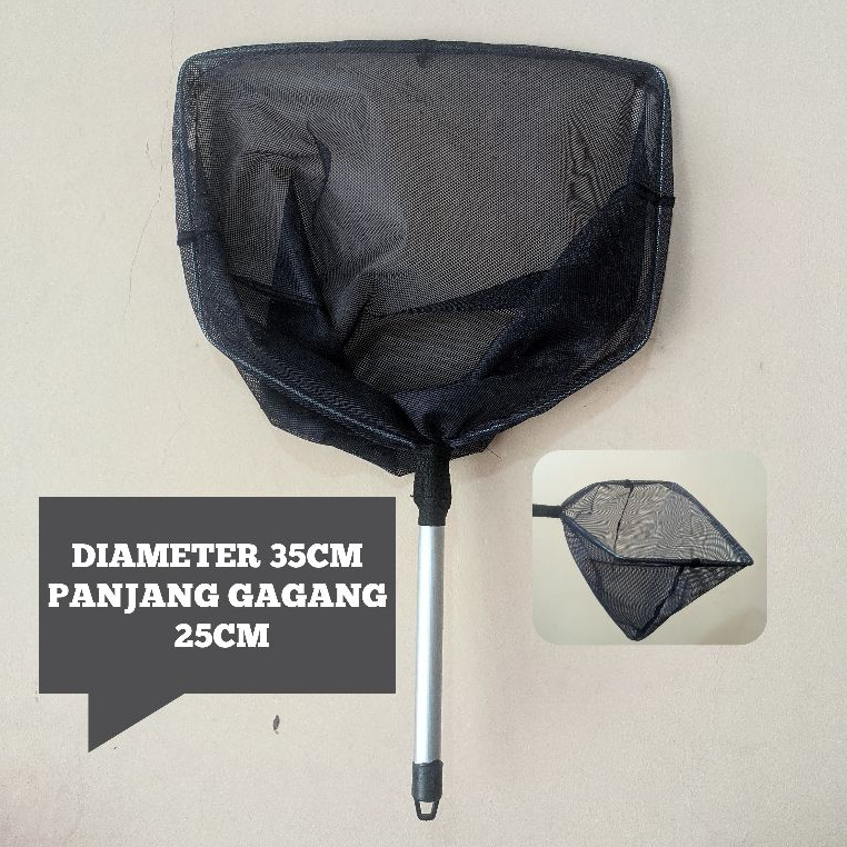 Jual SEROKAN IKAN BESAR SESERAN JARING LAMIT IKAN UKURAN 35CM GAGANG ...