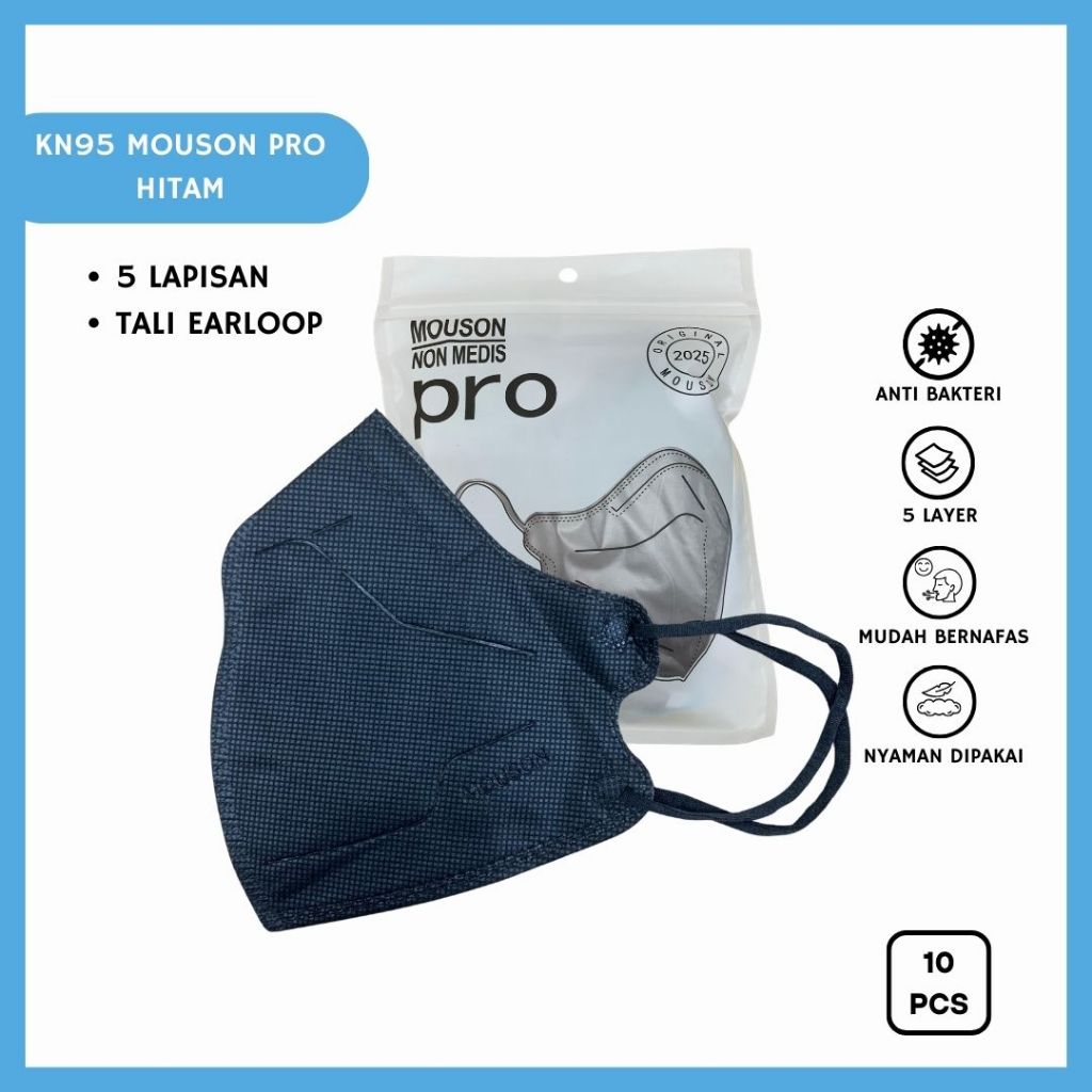 Jual Masker KN95 Mouson | Masker KN95 Pro - Mouson | Masker KN95 ...