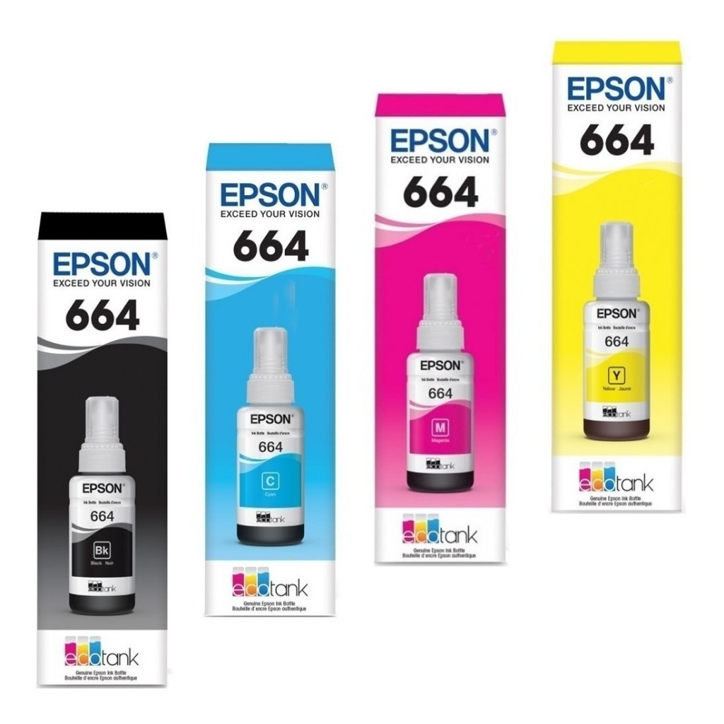 Jual TINTA EPSON 664 PREMIUM PRINTER SERIES L100,L110,L120,L200,L210,L220,L300,L310,L350,L355 ...