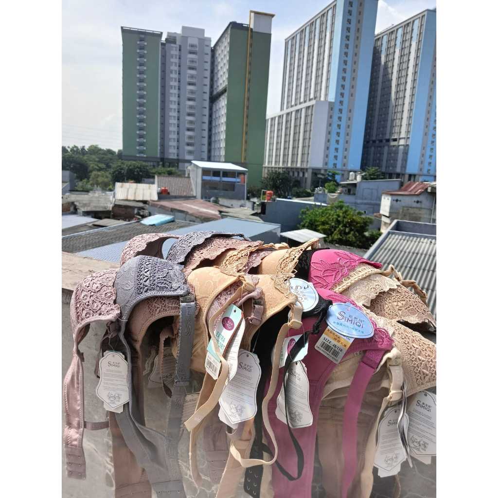 Jual SATUAN BRA IMPORT BH COP SEDANG HAK 2 MERK MOTIF RANDOM KAIT 2 ...