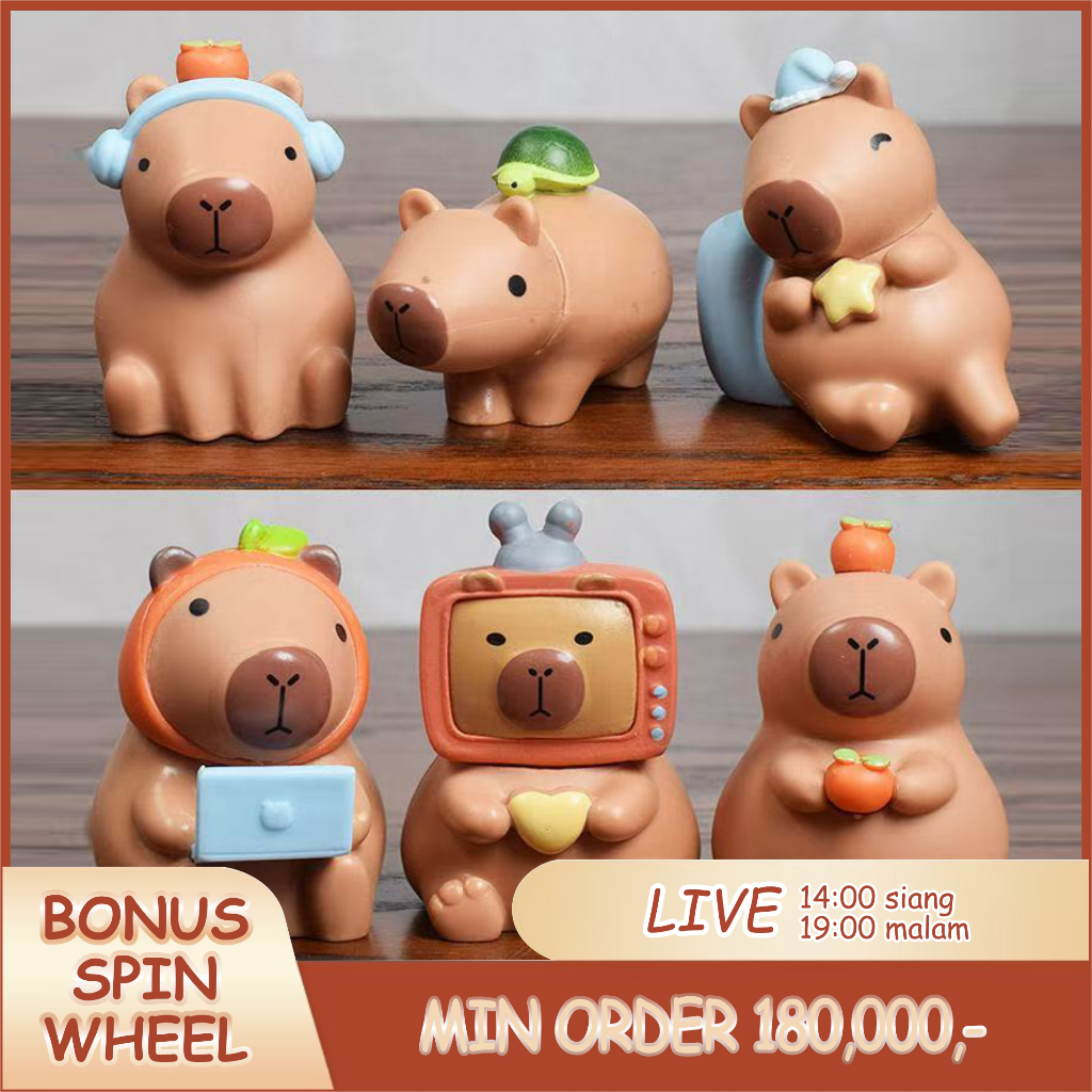 Jual Pajangan Action Figure Cappy Bara Blind Box Maian Anak Kado Ulang ...