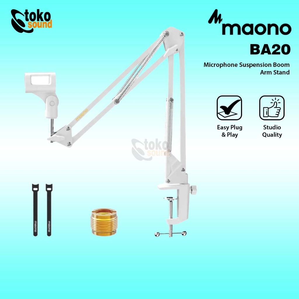 Jual MAONO BA20 BA 20 - Stand Boom Arm Microphone | Shopee Indonesia
