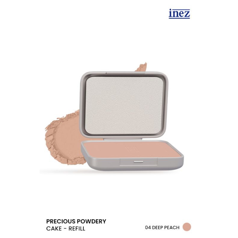 Jual Inez Precious Powdery Cake (refill with puff) | Shopee Indonesia