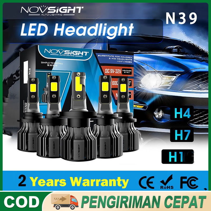 Jual NOVSIGHT N39 Car Led Headlight H4 H7 H11 H1 9005 9006 10000LM Auto ...