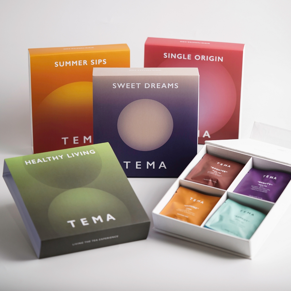 Jual TEMA Tea Sampler Box – 12 Tea Bags | 4 Variants (Summer Sips ...