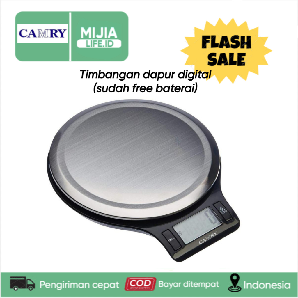 Jual CAMRY Timbangan dapur digital presisi tinggi 1g-5kg | digital ...