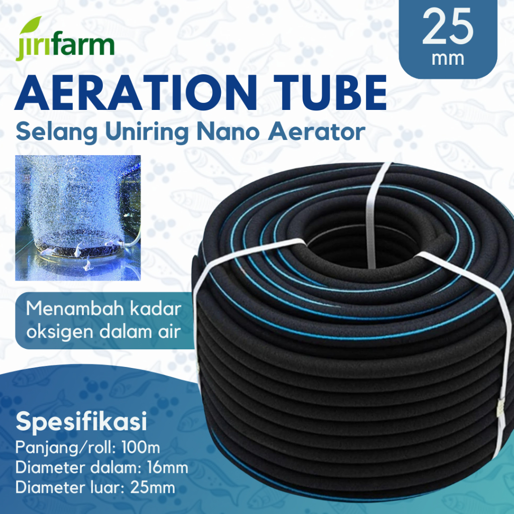 Jual JIRIFARM - Selang Gelembung Ikan Koi Uniring Aeration Tube ...