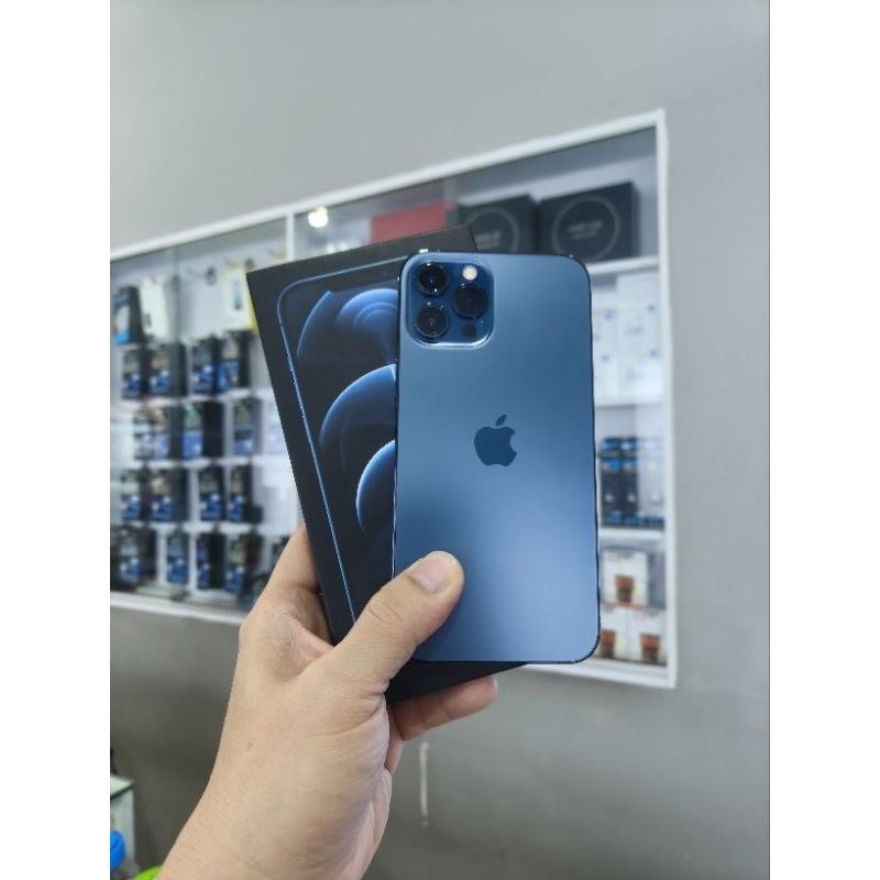 Jual Iphone 12 Promax 256GB Second Fullset Original Bekas Resmi ...