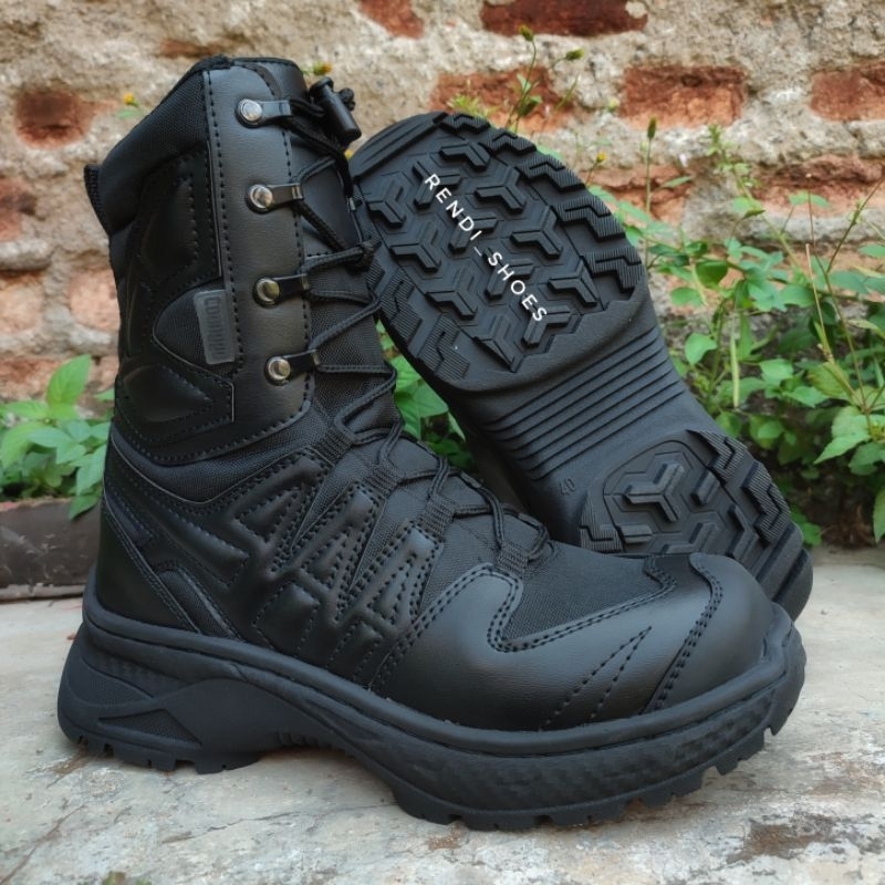 Jual SEPATU PDL TNI POLRI POLPP SECURITY SAFETY UJUNG BESI ORIGINAL ...