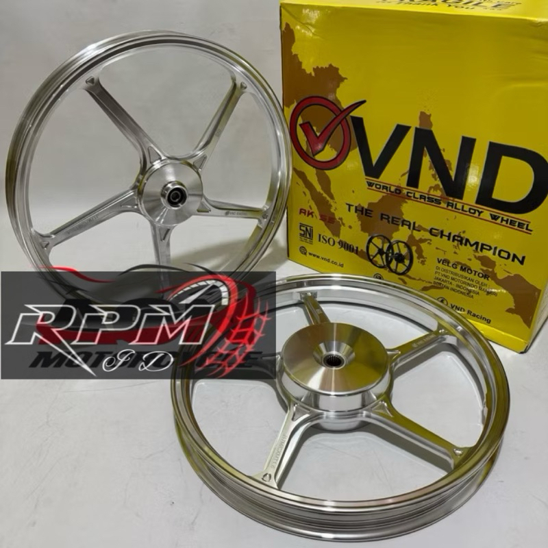 Jual VELG RACING VND AK 55 BEAT VARIO 110 SCOOPY VARIO 125 VARIO 150 140/160 RING 17 FSA ...