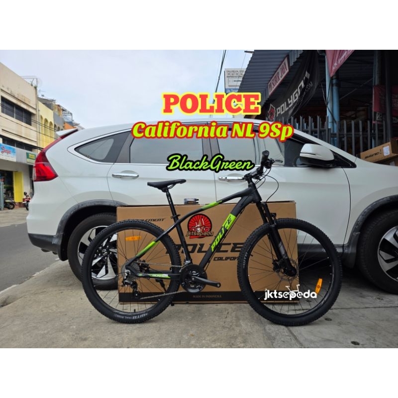 Jual Sepeda MTB POLICE CALIFORNIA 9sp NL | Shopee Indonesia