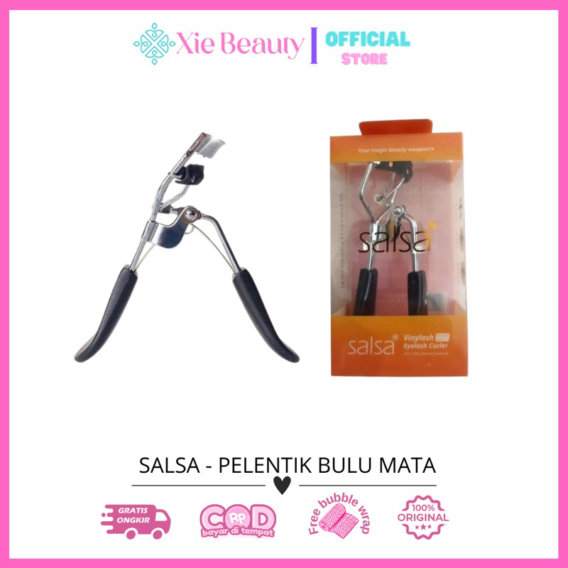 Jual SALSA - VINYLASH COLOR PRO PERFECT CURL EYELASH CURLER - Penjepit ...