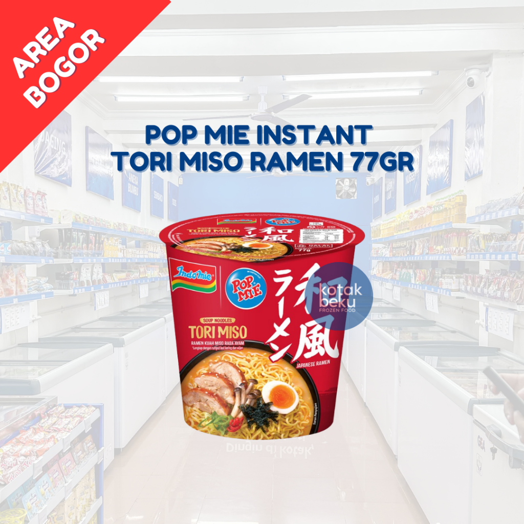 Jual POP MIE INSTANT TORI MISO RAMEN 77GR | Shopee Indonesia