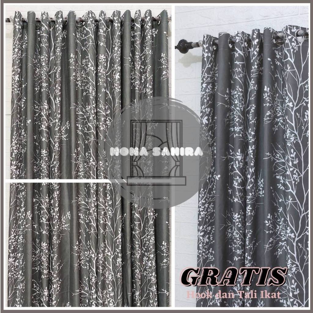 Jual GORDEN PINTU JENDELA MODEL 12 RING GORDENG POLOS GORDYN JENDELA ...