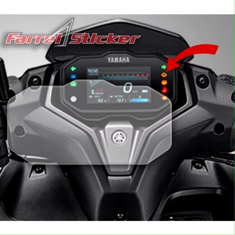 Jual Stiker Antigores Spidometer AEROX ALPHA Bening Tebal +-500 Micron ...