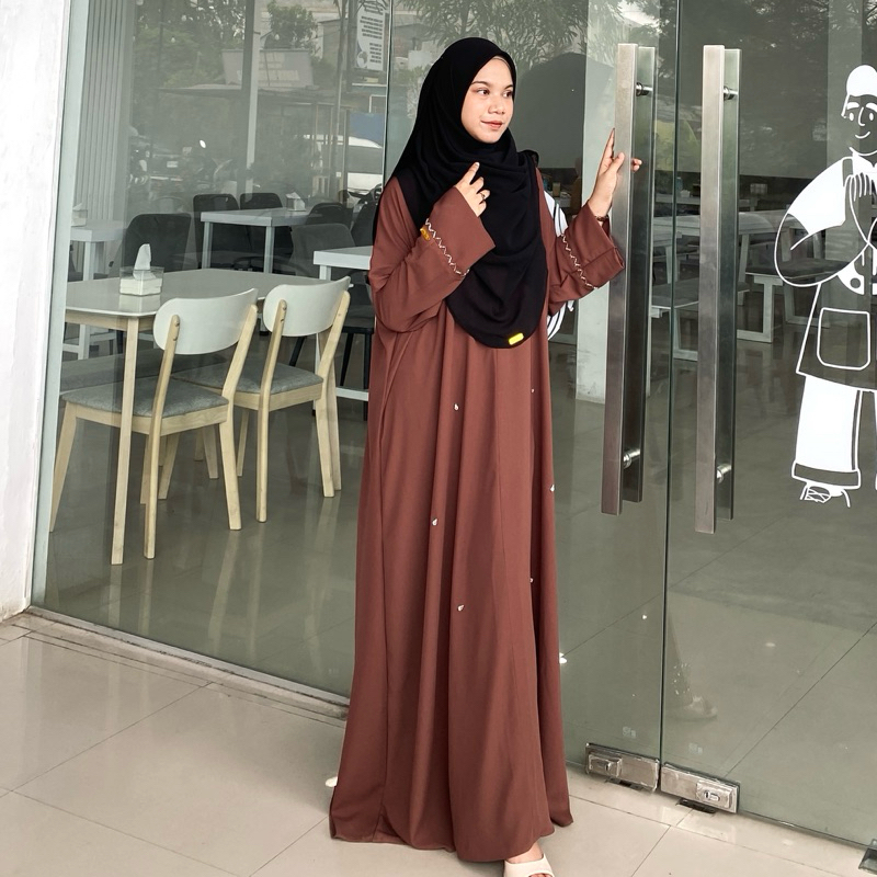 Jual Kamila abaya kaftan, abaya payet mutiara kristal dan payet kristal ...