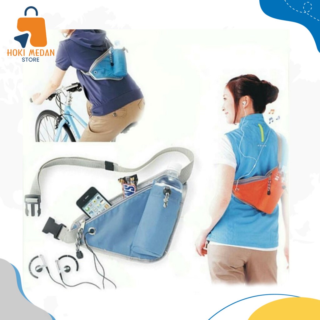 Jual K 33 Tas punggung olahraga lari | tas sepeda | Tas pinggang ...