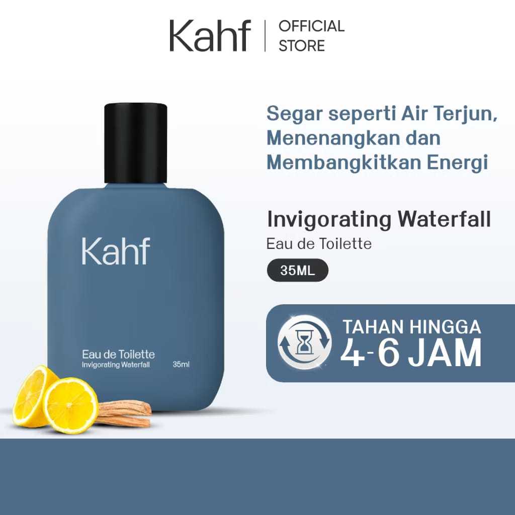 Jual KAHF Eau de Toilette Invigorating Waterfall 35ml | Shopee Indonesia
