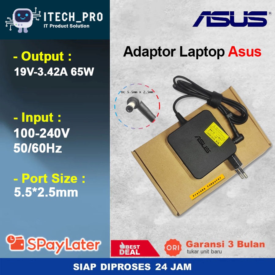 Jual ORI Carger Carjer Casan Laptop Asus A455LA A455LD A455LB A455 ...