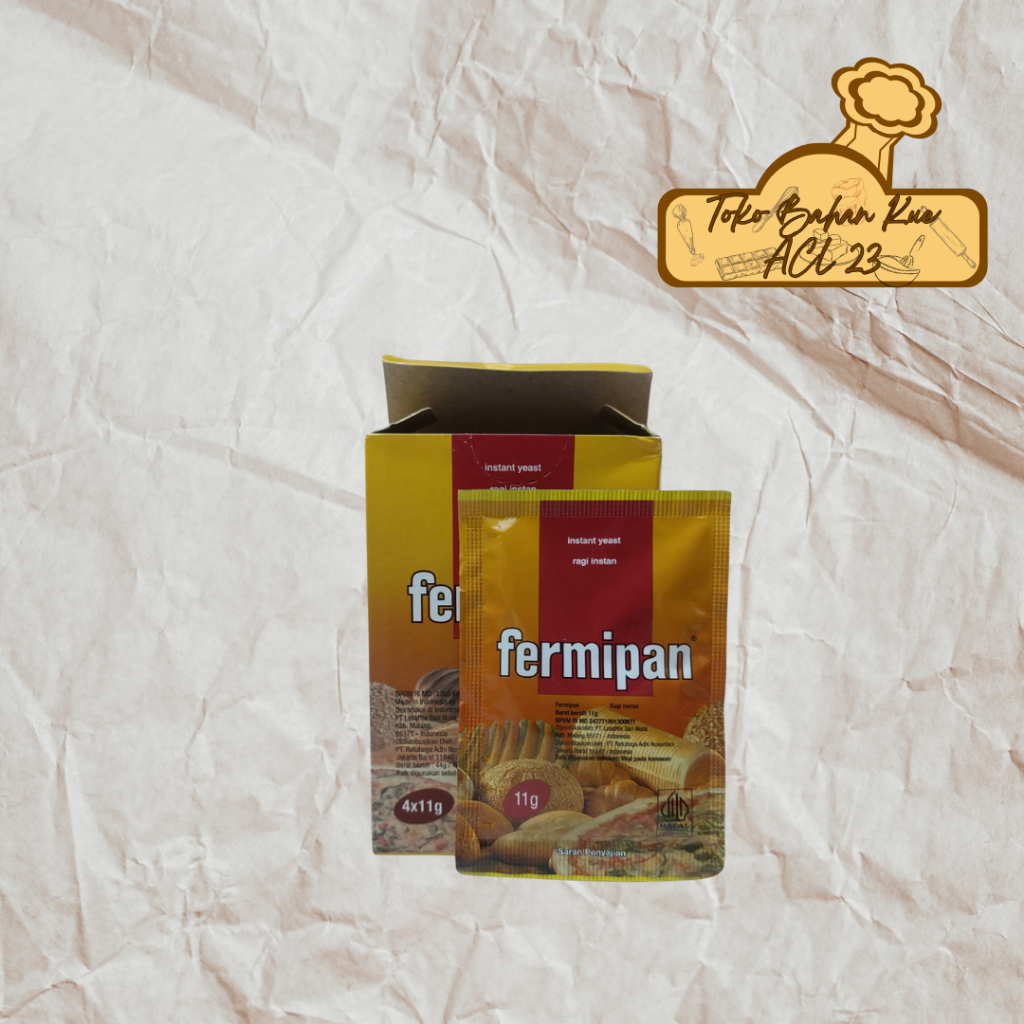 Jual Fermipan Sachet / Instant Dry Yeast Fermipan / Ragi Kering Instant ...