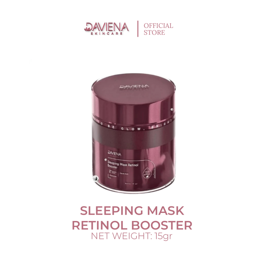 Jual DAVIENA SKINCARE - Retinol Booster Sleeping Mask 15gr | Anti Aging ...