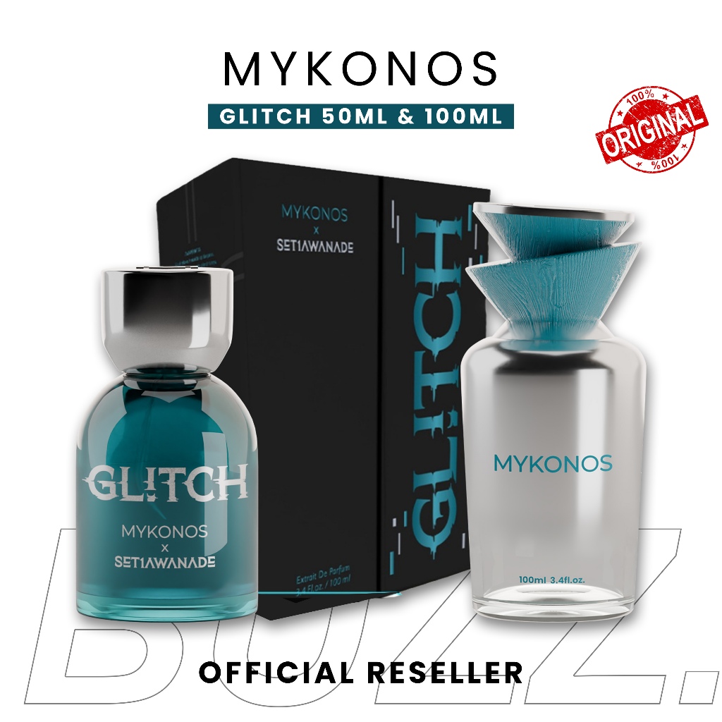 Jual Mykonos Glitch x Ade Setiawan Extrait de Parfum 50 ML & 100 ML ...
