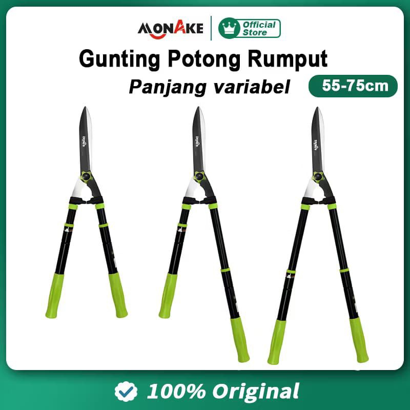 Jual NEW!!! MONAKE Alat Perkakas Tangan Gunting Potong Rumput 55cm-75cm ...