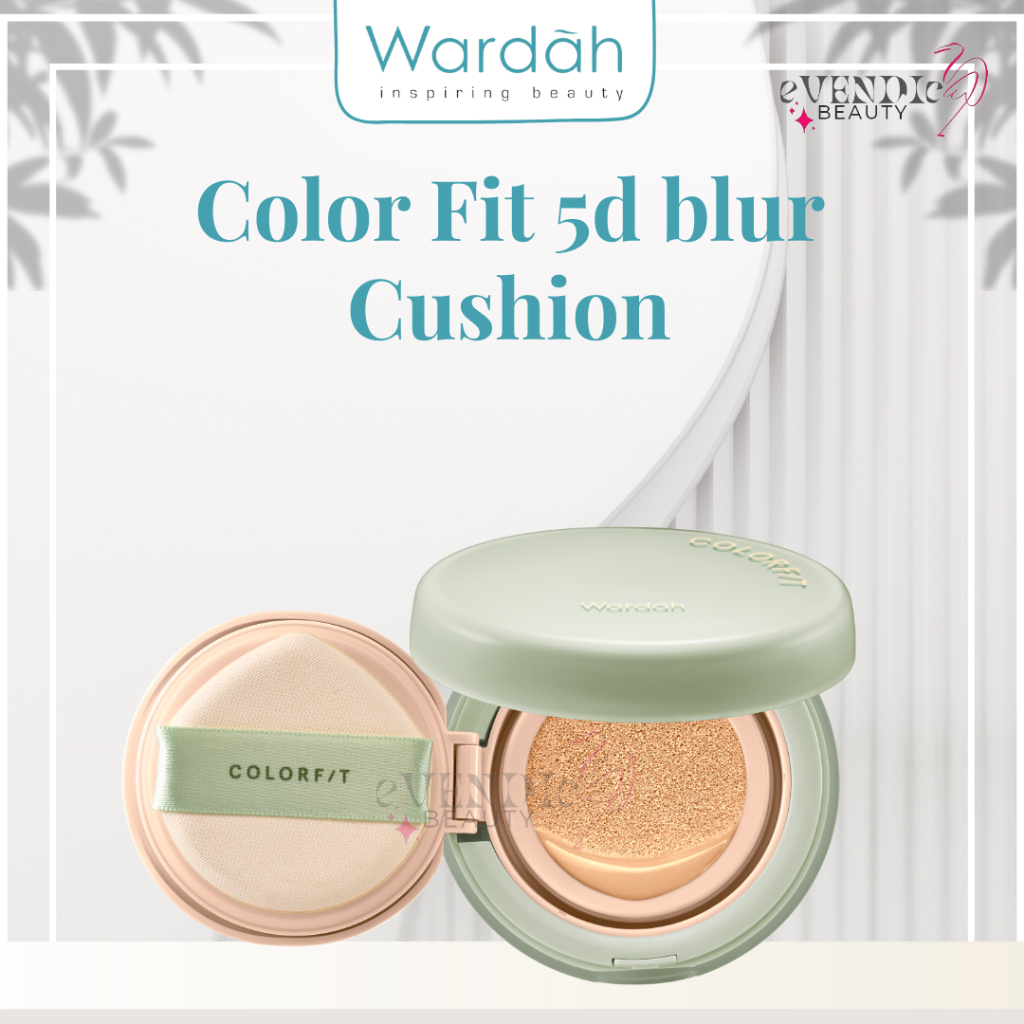 Jual READY Wardah Color Fit 5d blur Cushion Cloud SPF 50 PA+++ | Alas ...