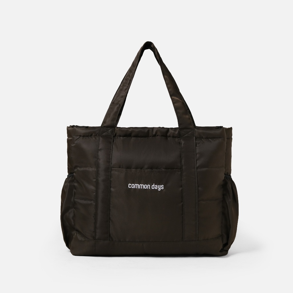 Jual Common Days | Carry All V1 Puffy Totebag Olive | Shopee Indonesia