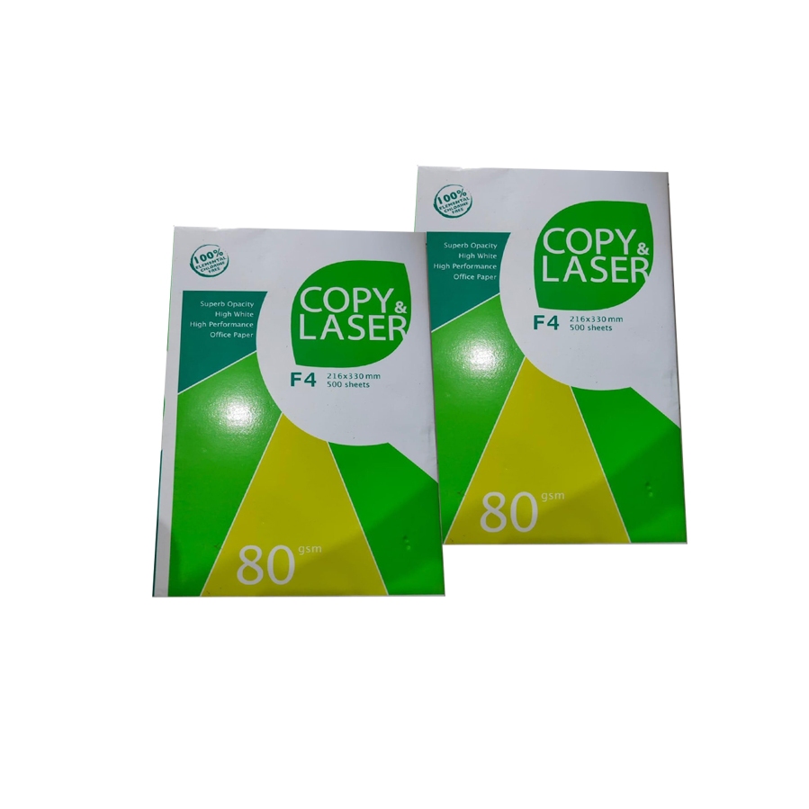 Jual Kertas HVS F4 80 gsm Copy & Laser (1 Rim = 500 lbr) | Shopee Indonesia