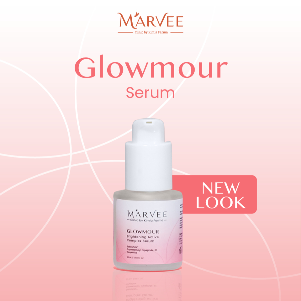 Jual Marvee Glowmour Brightening Active Complex Serum 20ml | Shopee ...