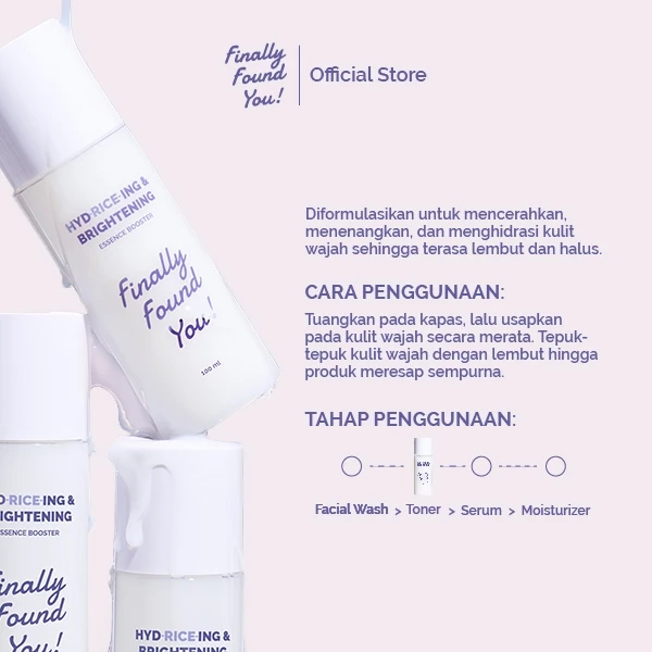 Jual [JBS STORE] All Produk Finally Found You! HYDRICEING & BRIGHTENING Essence Booster - Serum ...