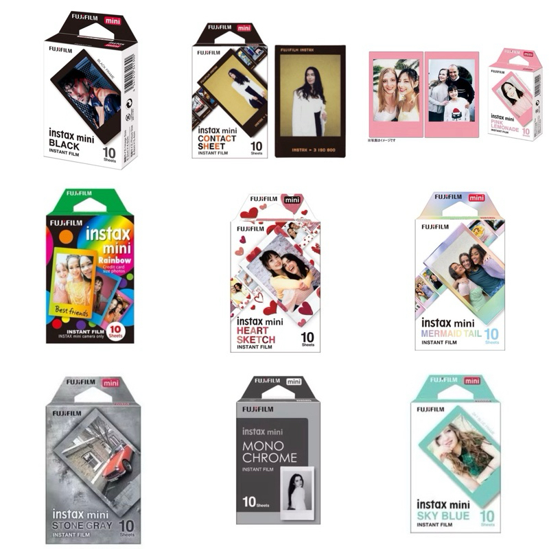 Jual [BISA COD] refill instax mini single/instax film paper/instax ...