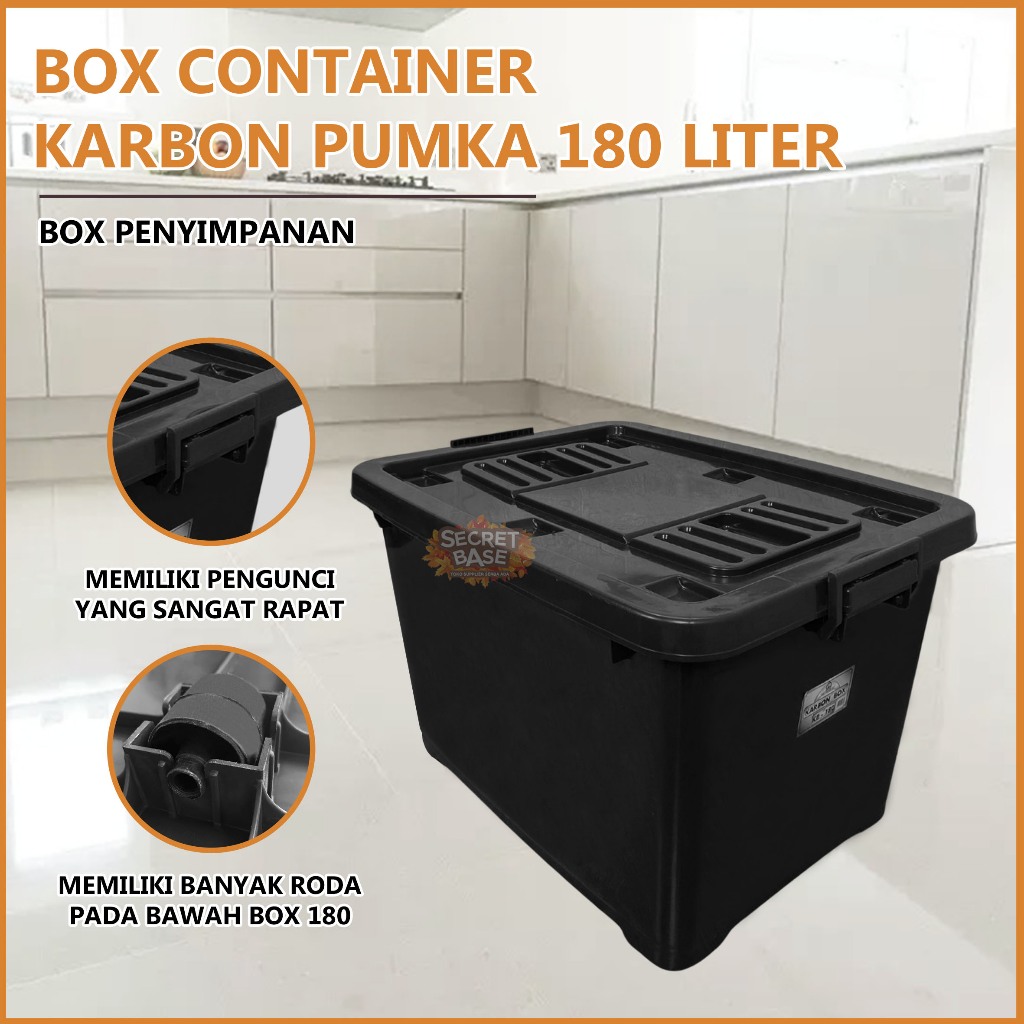 Jual BOX CONTAINER PUMKA 180 LITER - Kontainer Plastik Serbaguna ...
