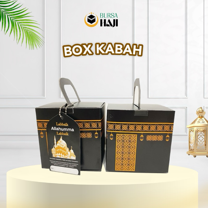 Jual Dus Box Kabah Satuan Oleh Oleh Haji Umroh Premium Free Hangtag ...