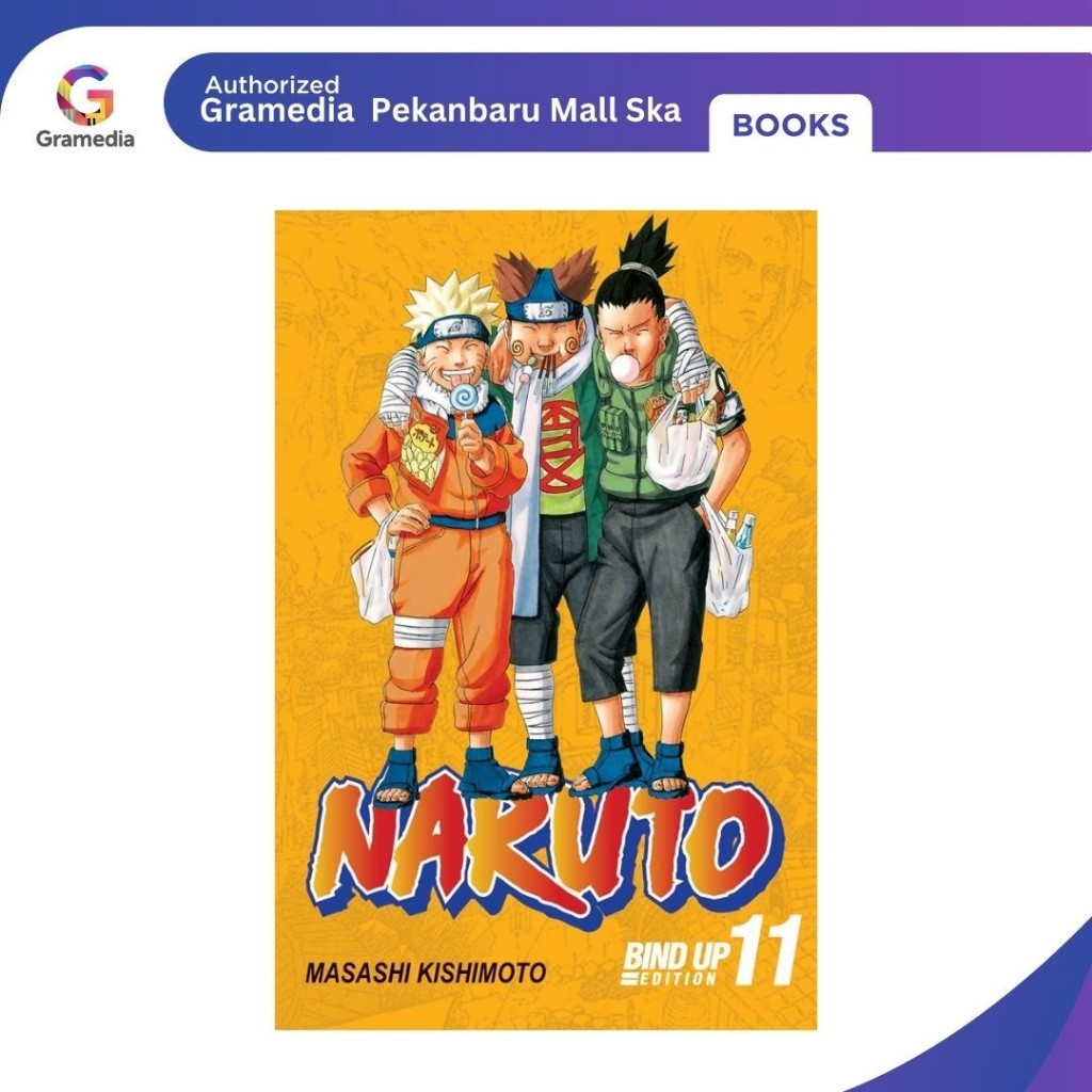 Jual (Original) Gramedia Pekanbaru - Naruto Bind Up Edition 11 | Shopee Indonesia