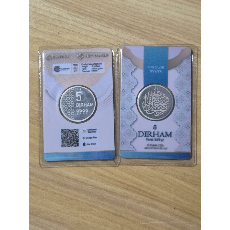 Jual Dirham 5 ABA by Keysilver vs Silverium | Shopee Indonesia