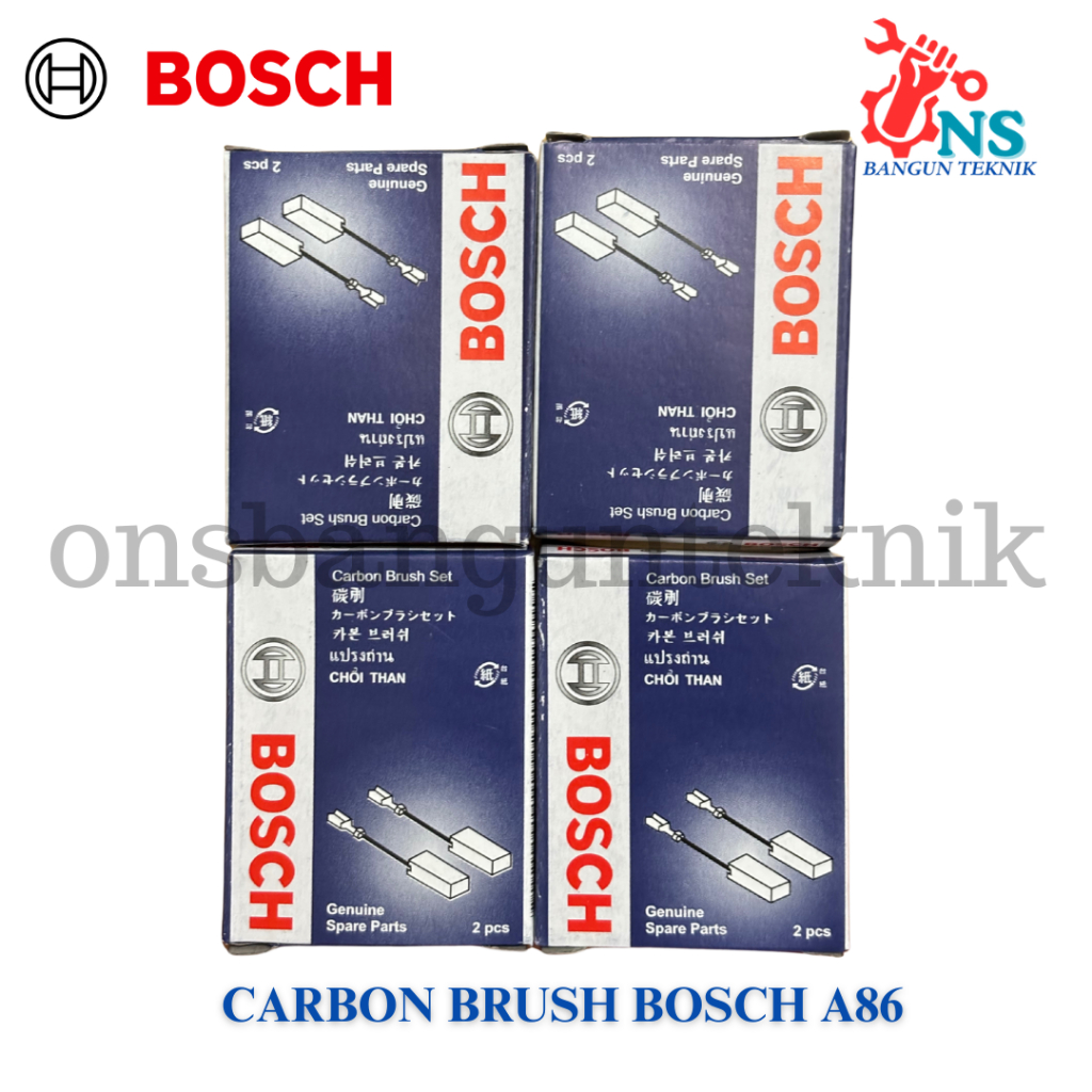 Jual DS CARBON BRUSH BOSCH A86 - CARBON BRUSH SET ORIGINAL BOSCH 1 ...